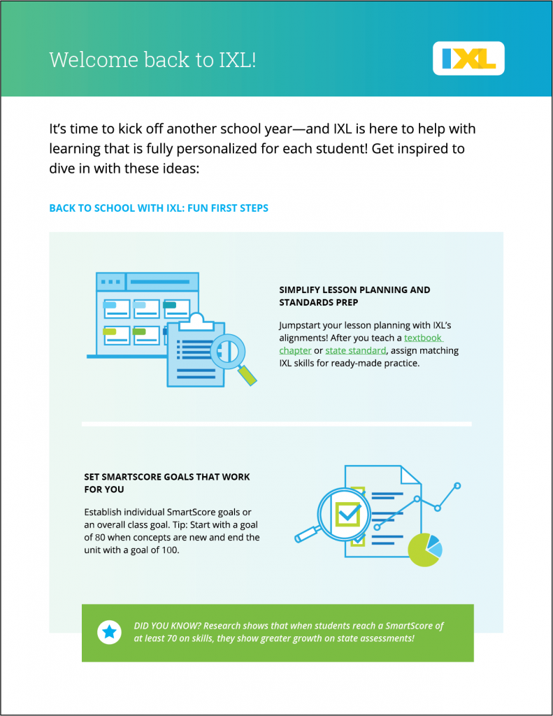 Jumpstart learning with IXL’s back-to-school guides! - IXL Official Blog
