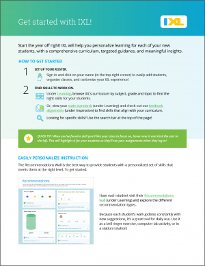 Jumpstart learning with IXL’s back-to-school guides! - IXL Official Blog