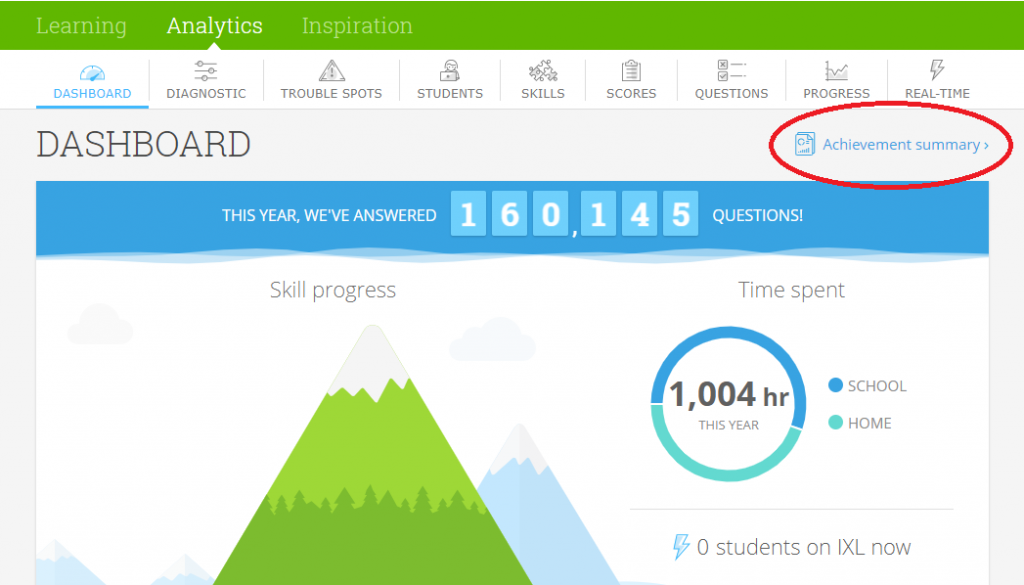 Celebrate Success with the IXL Achievement Summary - IXL Official Blog