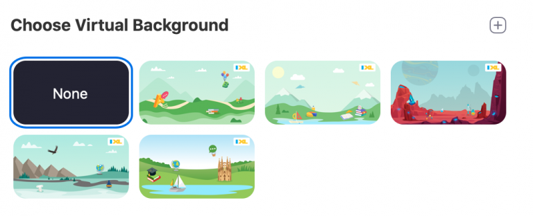 Choose Virtual Background - IXL Official Blog