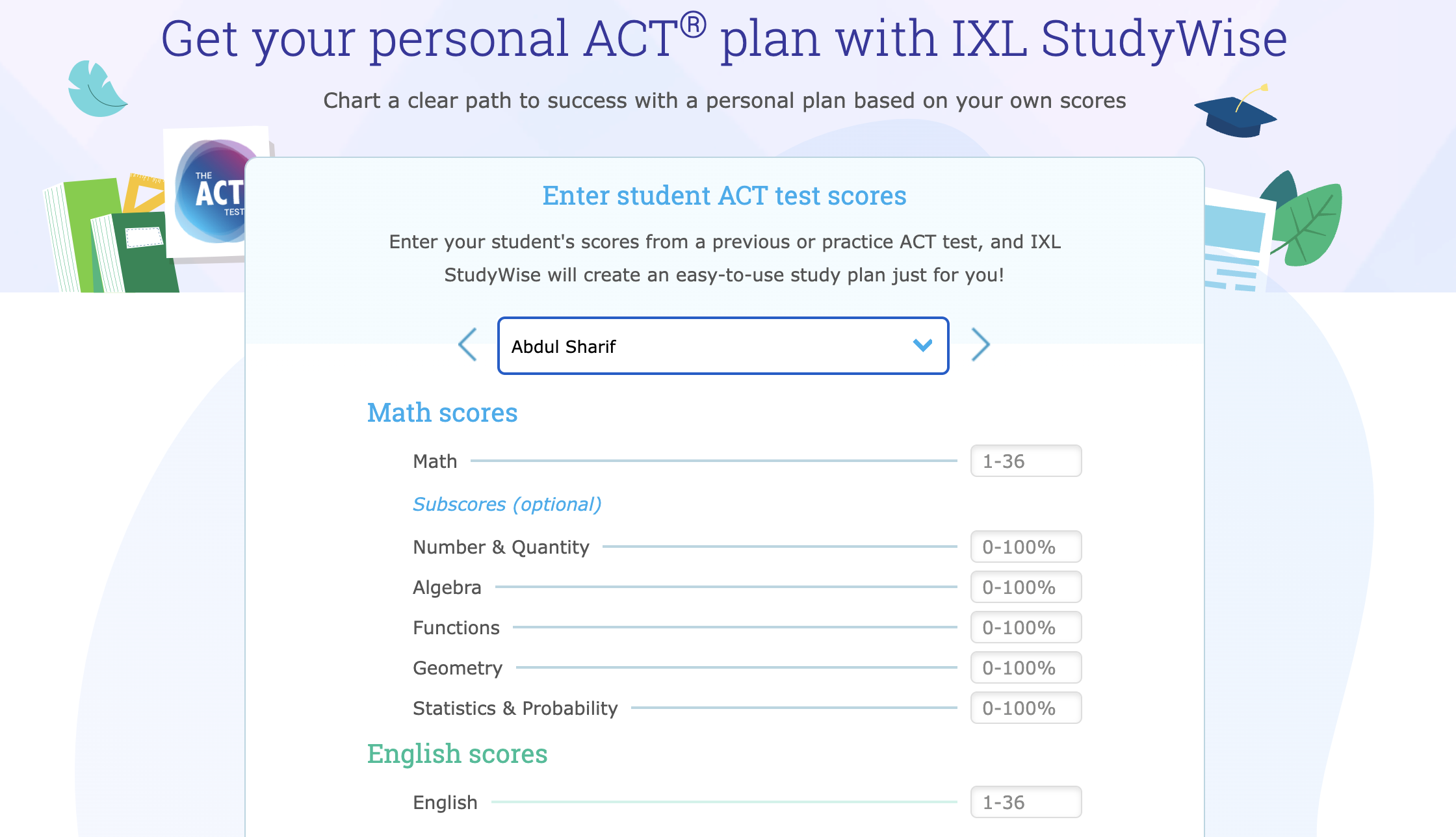 Personalized study plans for SAT and ACT - IXL Official Blog