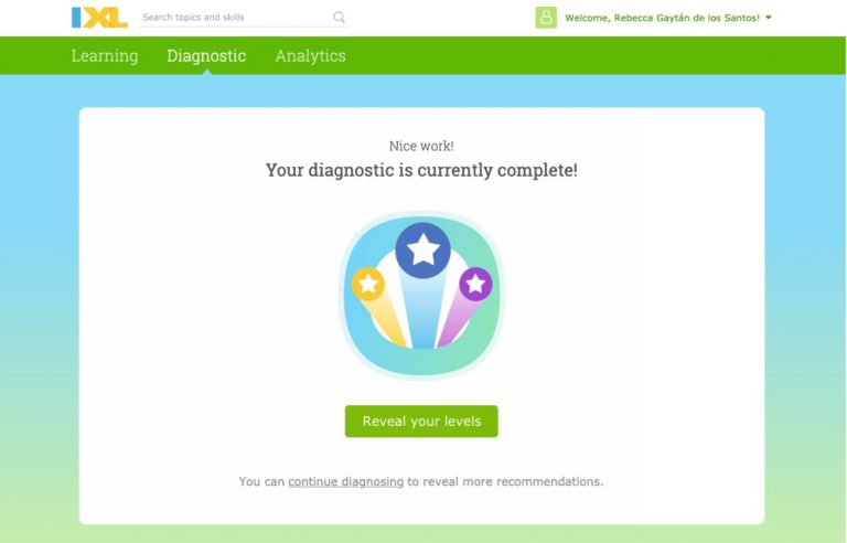 Diagnostic-Complete - IXL Official Blog