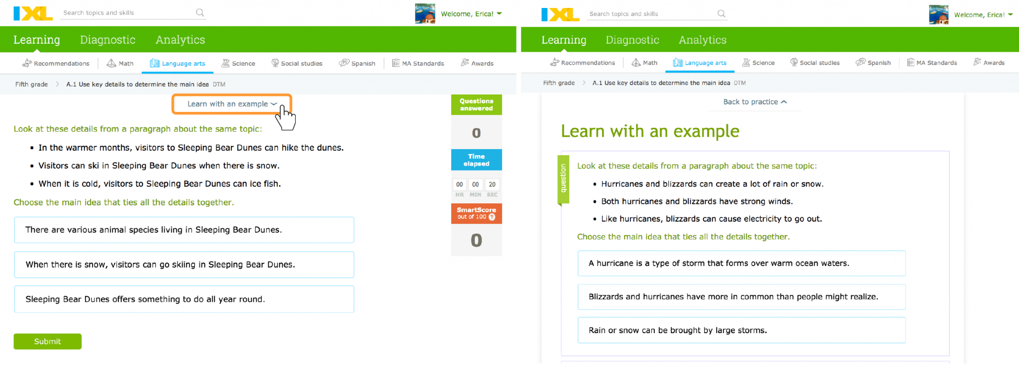 learn w example both questions - IXL Official Blog