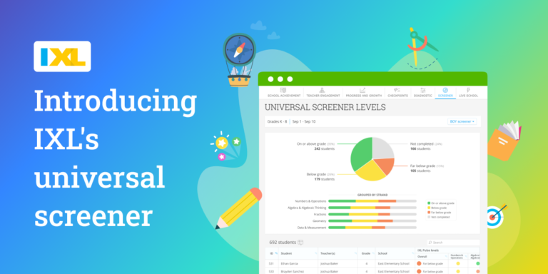 IXL Universal Screener - IXL Official Blog