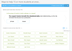 Create Group Jam from Trouble Spots Report - IXL Official Blog