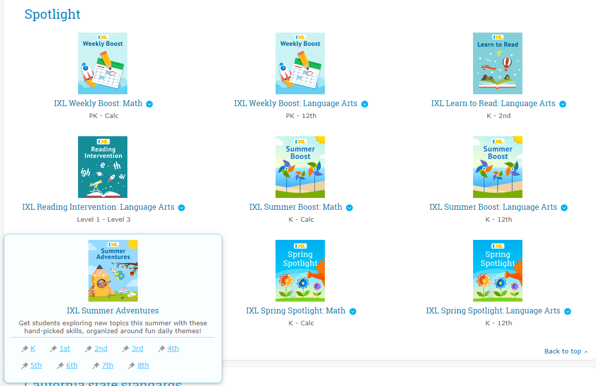 IXL summer skill plans image - IXL Official Blog