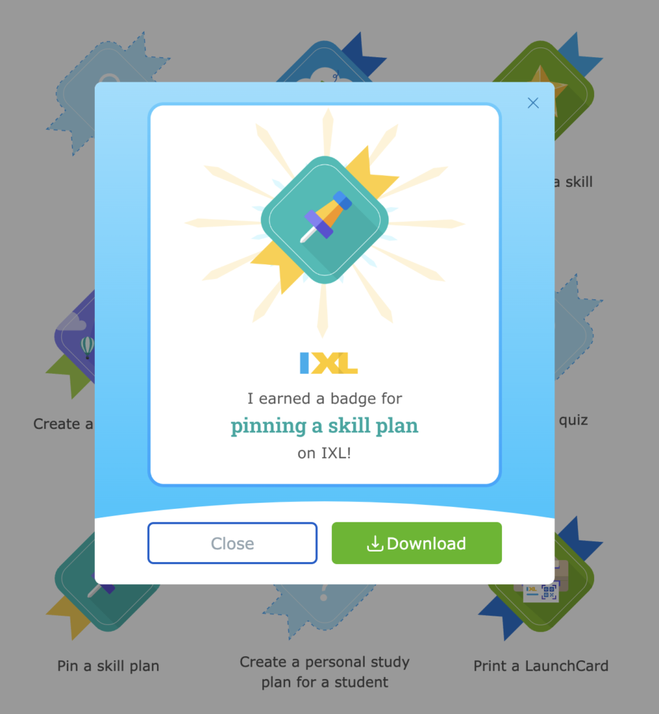 9 Download badge - IXL Official Blog