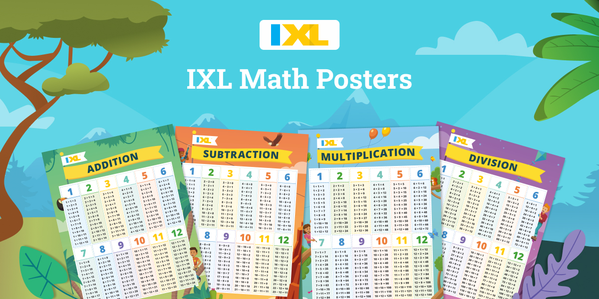 New IXL math posters make every day a math day - IXL Official Blog