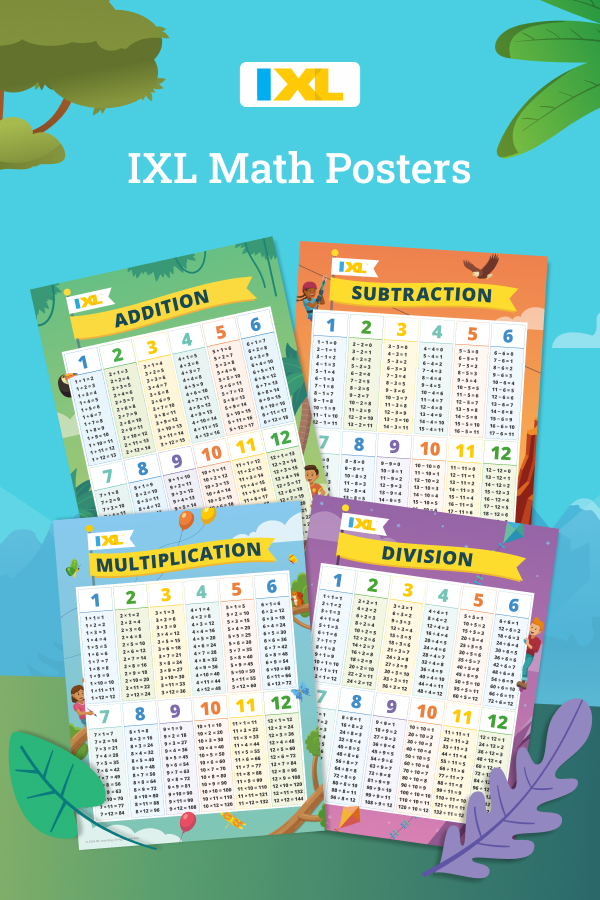 New IXL math posters make every day a math day - IXL Official Blog