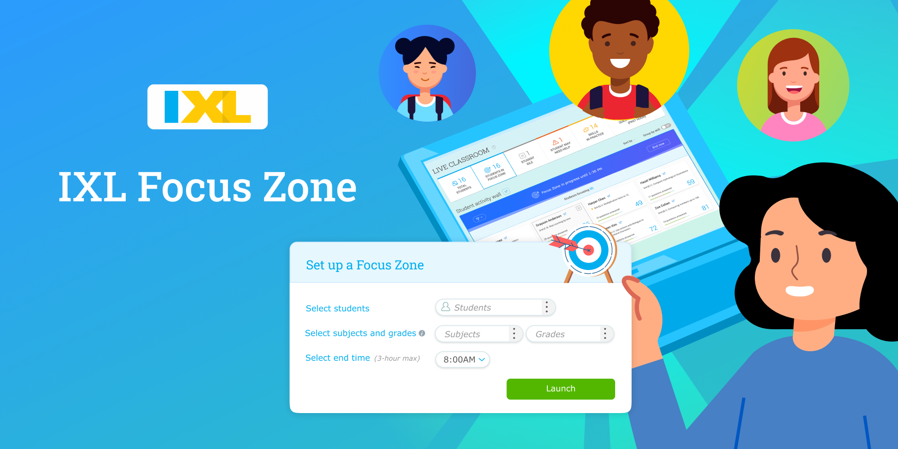Set students up for focused work with IXL Focus Zone - IXL Official Blog