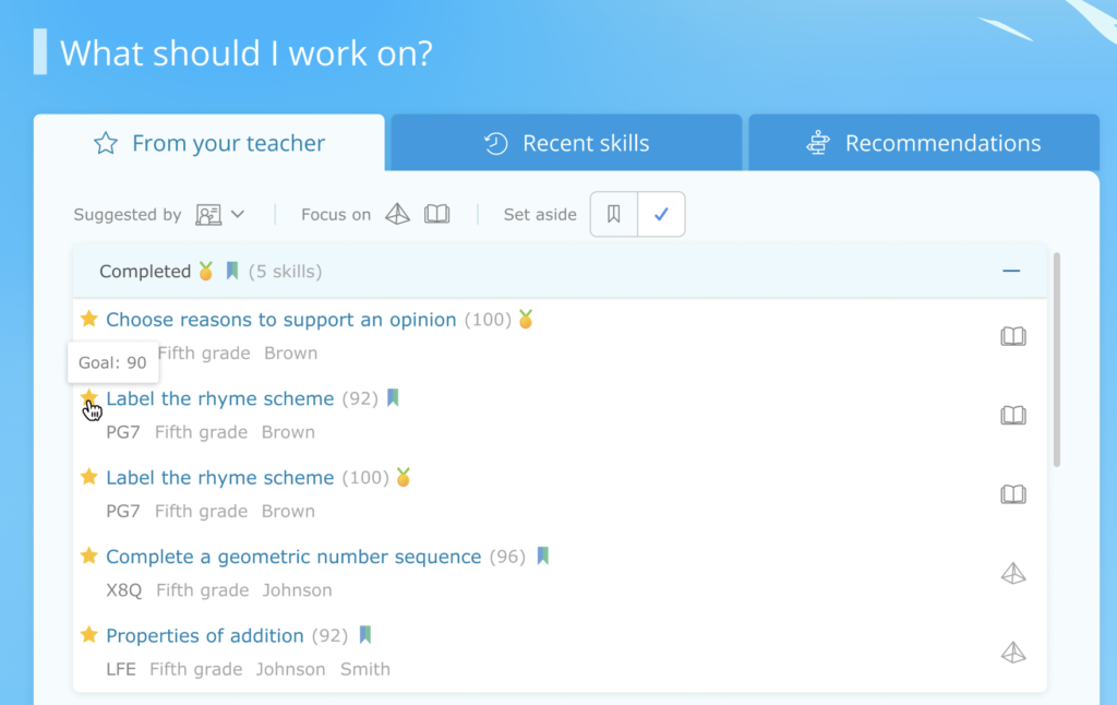 Student dashboard - IXL Official Blog