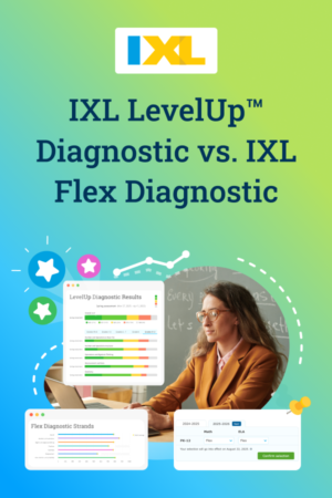 IXL LevelUp™ Diagnostic vs. IXL Flex Diagnostic: Choosing the best diagnostic for your school or ...