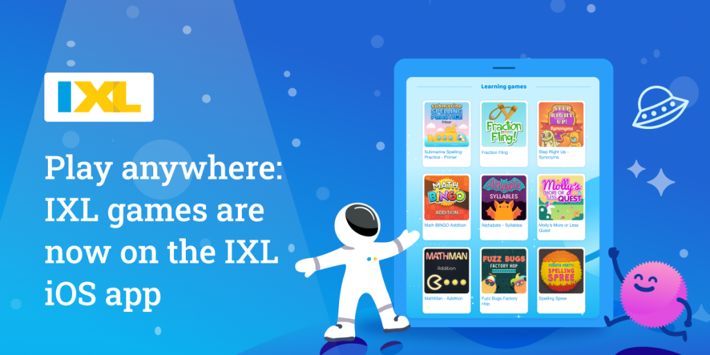 Play anywhere: IXL games are now on the IXL iOS app! - IXL Official Blog