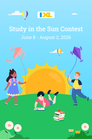 Enter IXL’s 2026 Study in the Sun Contest! - IXL Official Blog